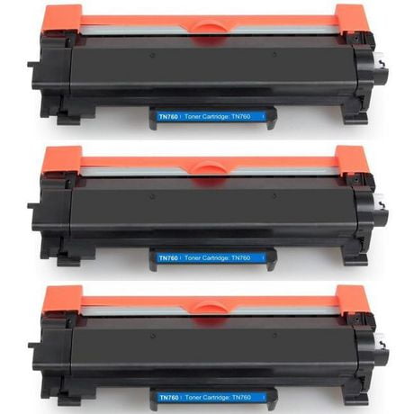 L-ink 3 Pack Compatible TN760 Toner Cartridge (TN-760) | Walmart Canada