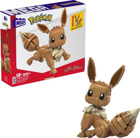 Click here for Mega Construx Pok Mon Jumbo Eevee - 830 Pieces Mul... prices