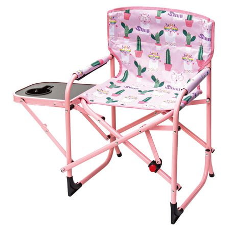Ozark Trail Kids' Director Chair with Side Table, durable, compact, has ...