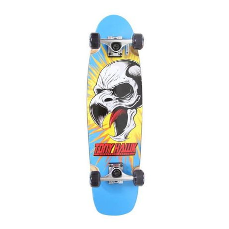 Tony Hawk 29.5" Double Kick Cruiser Skateboards - Screaming Hawk - Blue ...