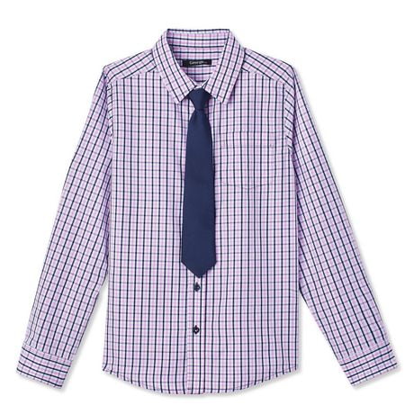 George Boys' Dress Shirt with Tie | Walmart Canada