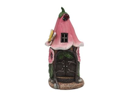 Click here for Hometrends Flower Top Solar House Multiple 5.5In W... prices