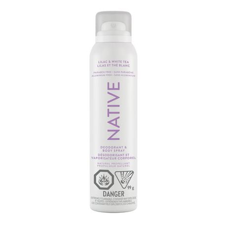 Native Aerosol-Free Spray Deodorant, Lilac & White Tea - Walmart.ca