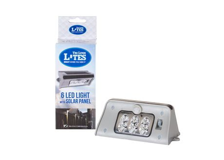 Lynx Lites 6-LED Solar Light with Motion And Dusk/Dawn Sensor | Walmart ...