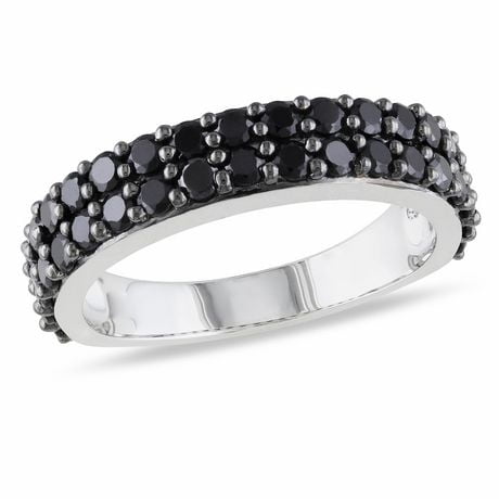 Click here for Asteria 1-1/5 Carat T. G.W. Black Spinel Sterling... prices