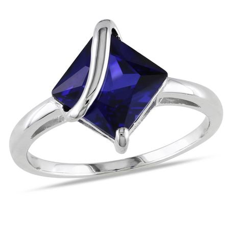 Click here for Tangelo 2-4/5 Carat T. G.W. Square-Cut Created Blu... prices