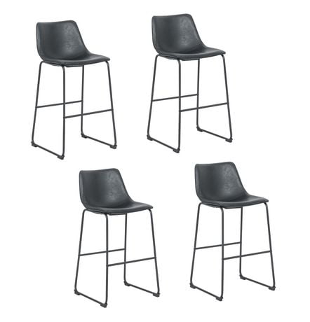 Click here for Heavenly Collection Black Counter Stool Black 0 prices