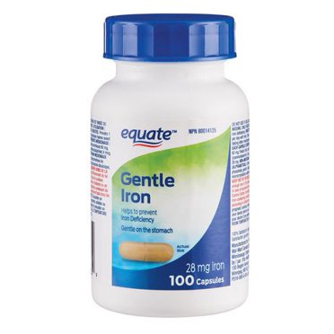 Jamieson Gentle Iron 28mg, 90 vegetarian capsules - Walmart.ca