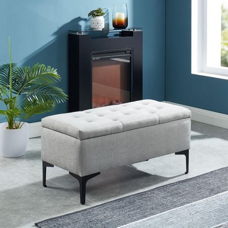 Click here for Worldwide Homefurnishings Inc Tufted Storage Bench... prices