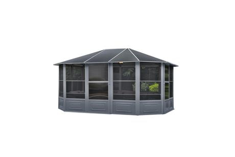 Click here for Gazebo Penguin Florence Solarium Metal Roof 12X15... prices
