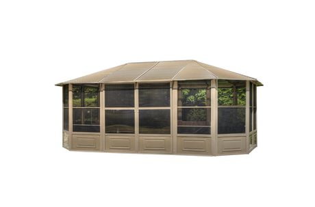 Click here for Gazebo Penguin Florence Solarium Metal Roof 12X18... prices
