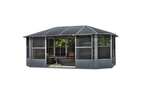 Click here for Gazebo Penguin Florence Solarium Metal Roof 12X18... prices