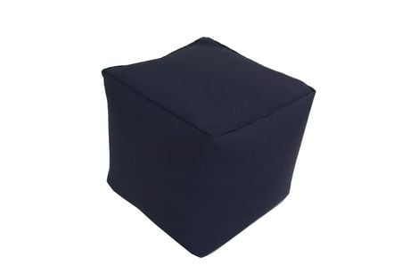 Click here for Henryka Ltd Square Pouff - 18 X 18 X 17 Navy Blue... prices