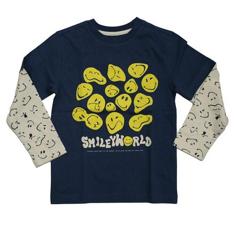 Boys SmileyWorld® T shirt. - Walmart.ca