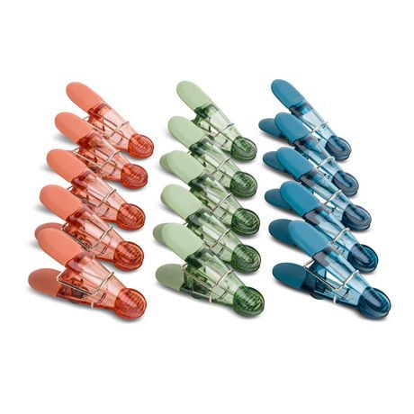Thyme & Table 15-Piece Bag Clips | Walmart Canada