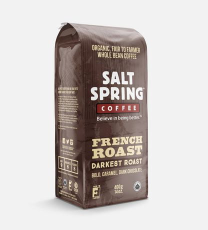 Salt Spring Coffee Organic Dark Roast Coffee | Walmart Canada