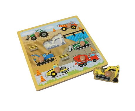 kid connection Big Knob Wooden Puzzle | Walmart Canada