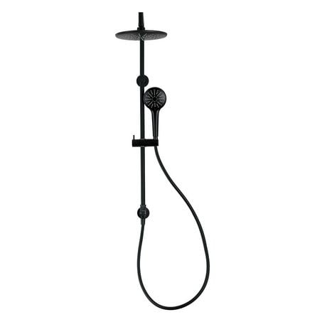 The akuaplus® adjustable shower post 3-way with diverter handle without ...