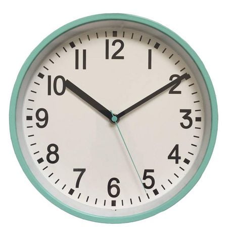 Hometrends Mint Wall Clock - Walmart.ca