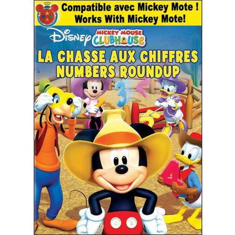 Mickey Mouse Clubhouse: Mickey's Numbers Roundup (Bilingual) | Walmart ...