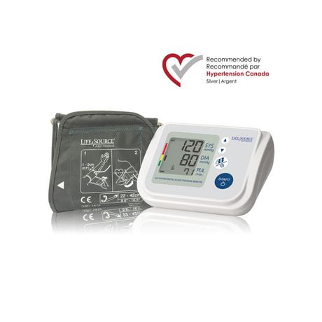 LifeSource Multi-user Blood Pressure Monitor UA-767FAM | Walmart Canada