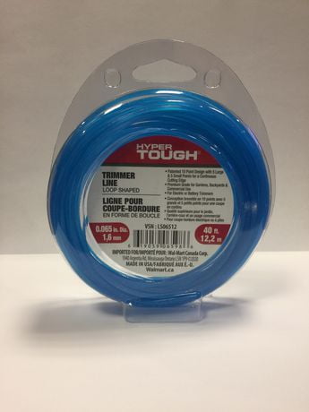 Hyper Tough Trimmer Line .065" Blue | Walmart Canada