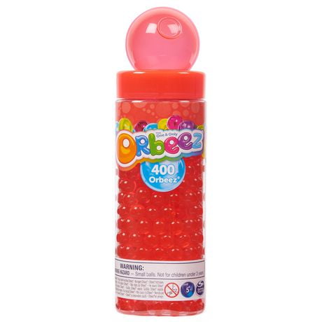 Orbeez Tubes, Red 400 Grown Orbeez, Scoop Tool and Portable Storage ...