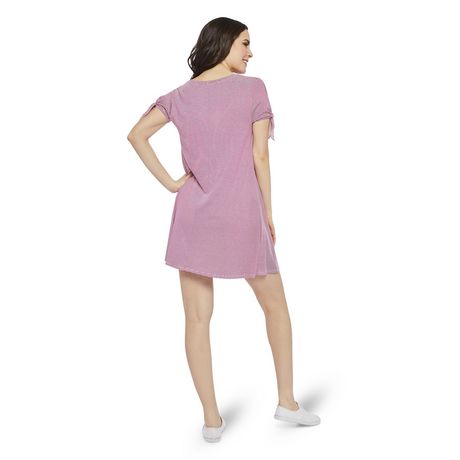 George Women's Striped Drapey Swing Dress | Walmart Canada