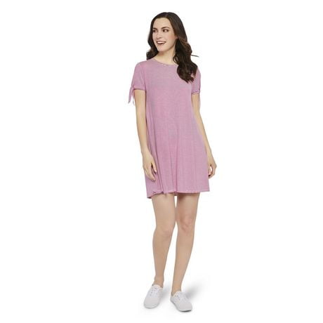 George Women's Striped Drapey Swing Dress | Walmart Canada