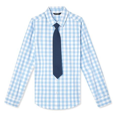 George Boys' Woven Shirt and Tie | Walmart Canada