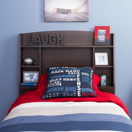 Click here for Prepac Astrid Espresso Twin Headboard Espresso Twi... prices