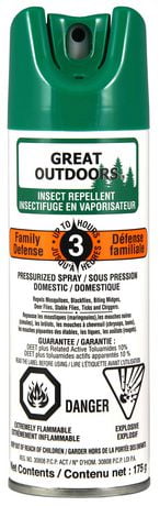 Insect Repellent Spray Aerosol 10% DEET Family Defense | Walmart Canada