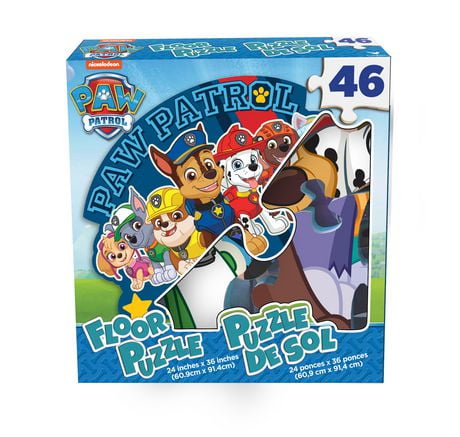 Cardinal Games PAW Patrol - 46-Piece Floor Puzzle | Walmart Canada