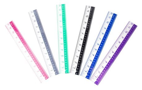 It's Academic Big Number Ruler, Pink | Walmart Canada