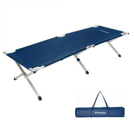 Click here for Kingcamp King Camp Folding Deluxe Camping Bed Blue prices
