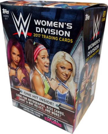 2017 Topps WWE Women's Evolution Trading Card Value Box - English Only ...