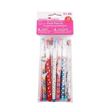 12 PUSH PENCILS | Walmart Canada