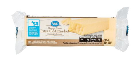 Great Value Cheddar Cheese Extra Old - Walmart.ca