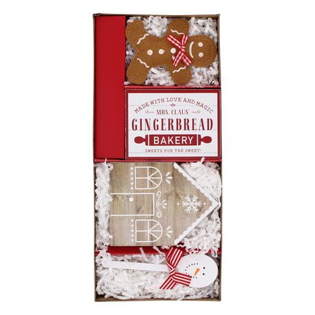 Holiday Time Gingerbread Bakery Sign Set | Walmart Canada