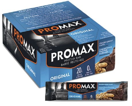 Promax® Original Protein Bars - Chocolate Peanut Crunch - Walmart.ca