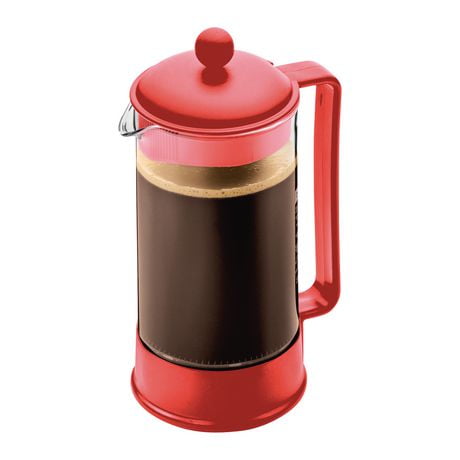 Click here for Bodum Brazil French Press Coffee Maker Red prices