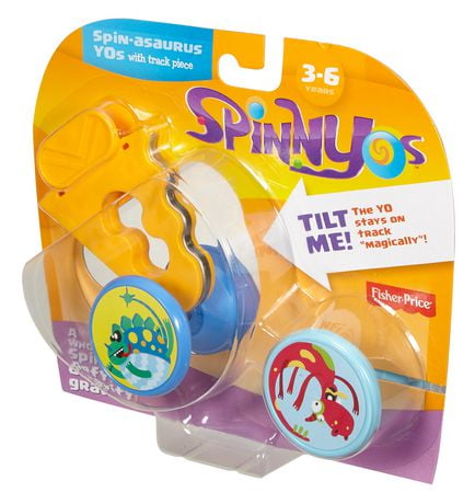 Fisher-Price Spinnyos Spin-asaurus YOs Toy | Walmart Canada