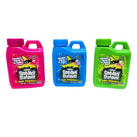 Sour Sneaky Stardust-Chug & Chew, 55g Powder to Gum - Sour - Walmart.ca