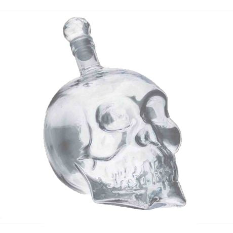 Click here for Brilliant Skull 0.75 L Decanter Clear prices