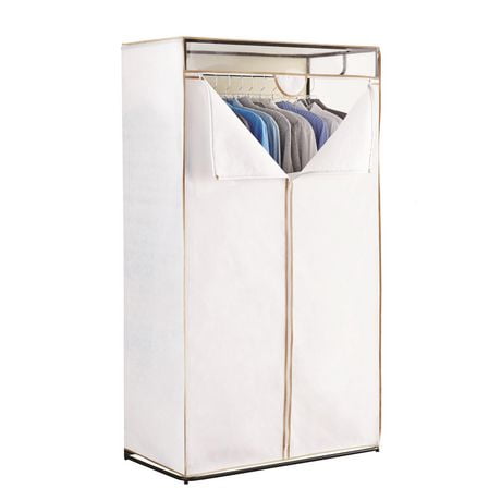 Mainstays All Metal 36 Inch Clothes Closet,Single Tier Zippered Steel ...