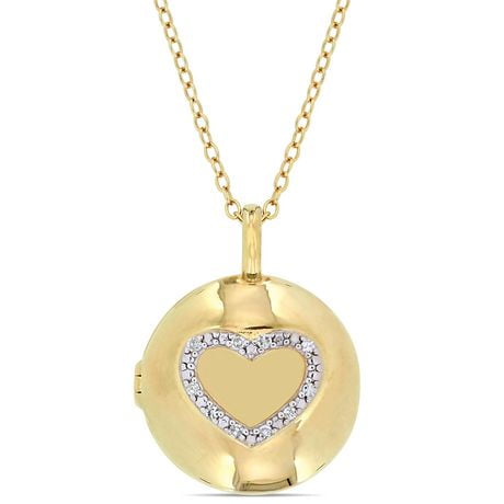 Click here for Miabella Diamond-Accent Yellow Rhodium-Plated Ster... prices