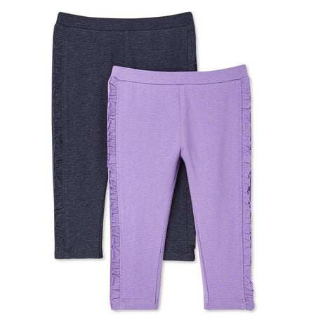 Click here for George Baby Girls Ruffle Legging 2-Pack Purple 18-... prices
