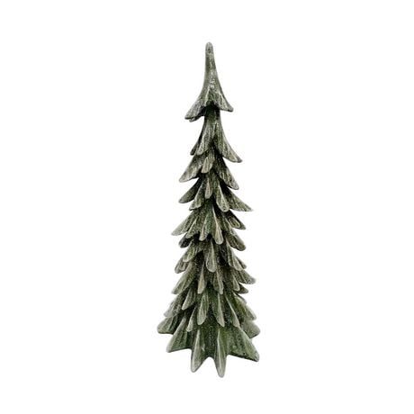 HOLIDAY TIME RESIN 17"TREE DÉCOR, Size:17 in height - Walmart.ca