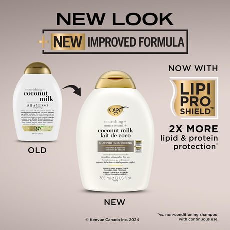 OGX Nourishing + Coconut Milk Shampoo | Walmart Canada