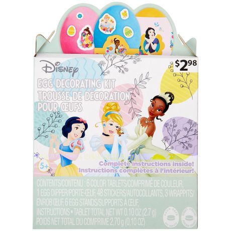 Disney Princess Egg Decorating Kit, Easter Egg Decorating, Egg Dye Kit ...